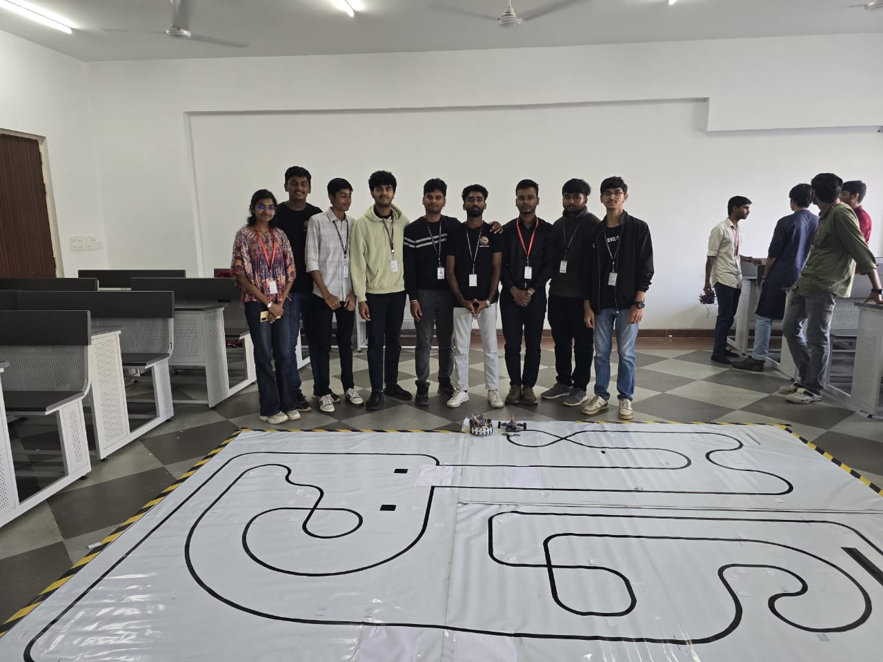 Hawkeye Robotics Team Triumphs at Robo Sumo Event